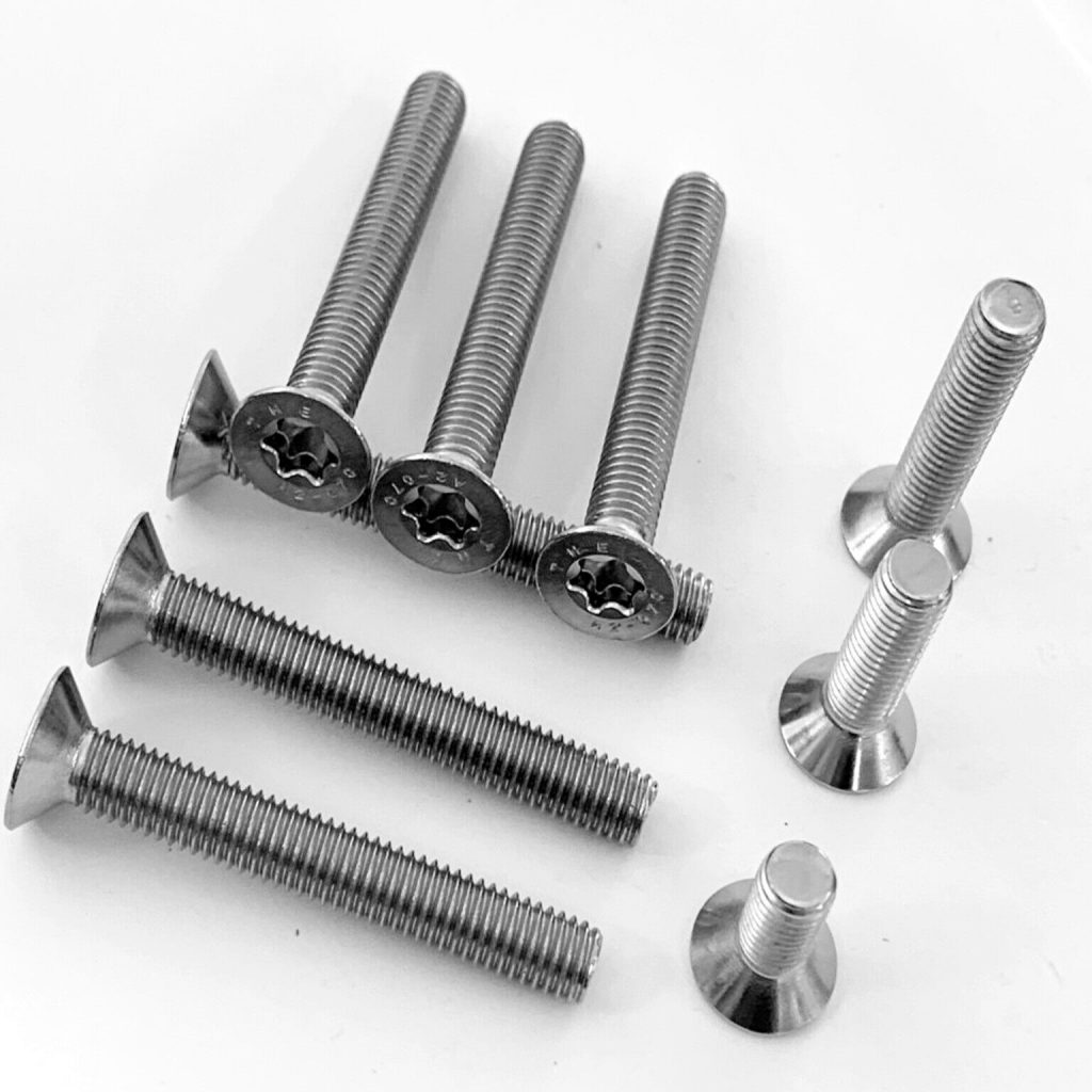 Senkkopfschrauben DIN 965 Edelstahl Torx M2 M2,5 M3 M4 M5 M6 A2 VA ISO 14581 – OZR-SHOP